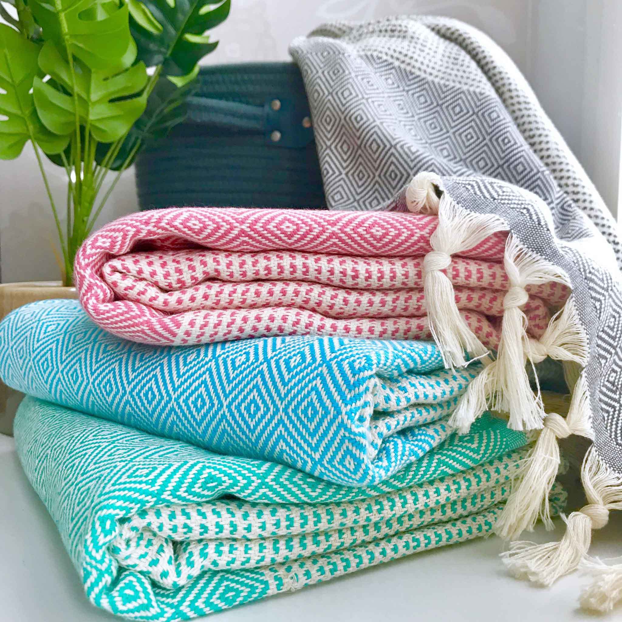 Turkkilainen Hamam pyyhe. Paras matkakaveri, loistava lahjaidea. - sopretty