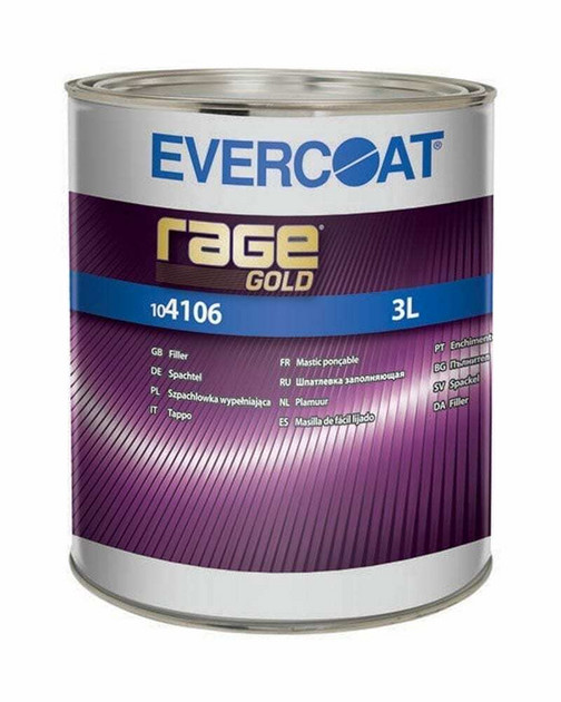 Evercoat Rage Gold 3L - Verkkokauppa