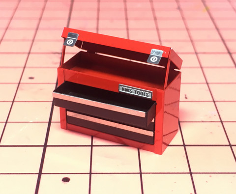Tool box for scale model car builders – Highlight Model Studio