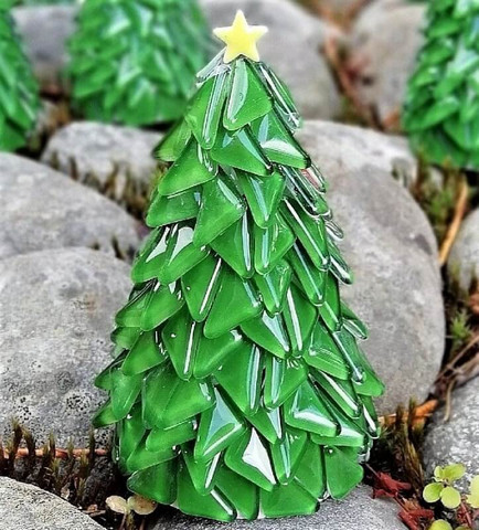 Julgran, Vit, DIY (video) – MosaikShop