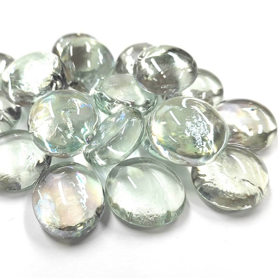 Glass Gems, Clear Ice Diamond, transparent, 500g – MosaikShop.se