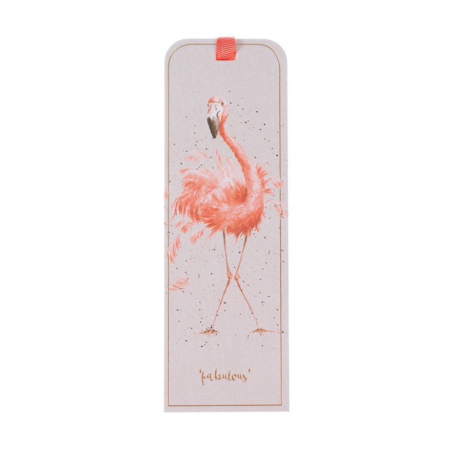 Wrendale flamingo kirjanmerkki - Kananlento