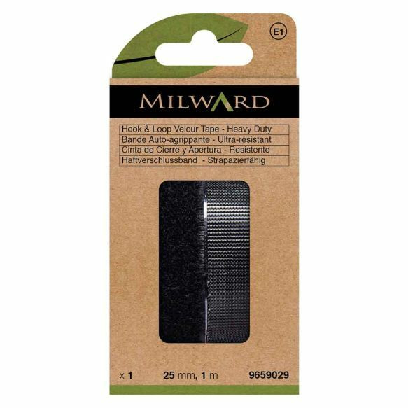 Milward: Velcro liimattava tarranauha 25mm / 1m – Kankaiden ja ...