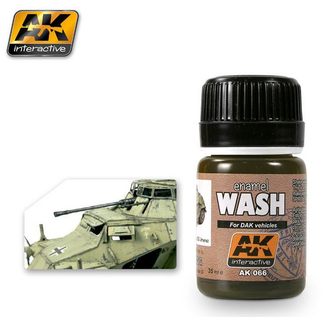 Enamel Wash for DAK Vehicles 35ml - Mallisto