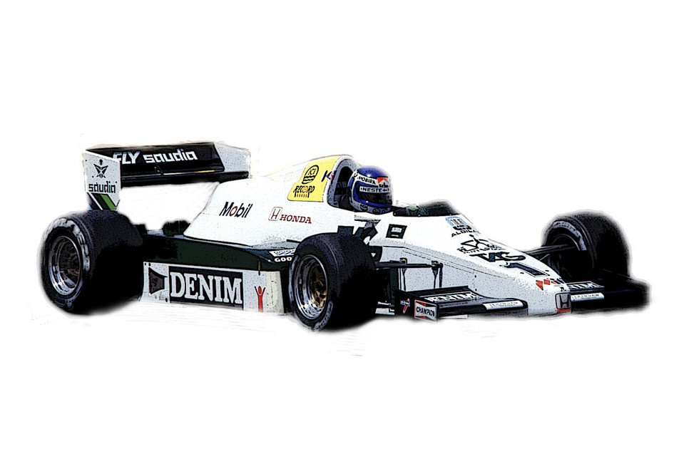 Williams Honda FW09 South African GP 1983, pienoismalli, koottava ...
