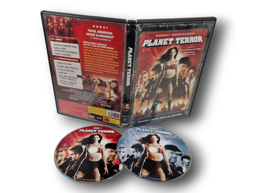 DVD -elokuva (Planet Terror) K18 - Salamakauppa