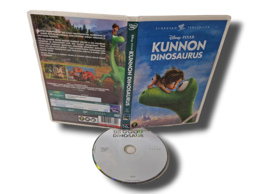 Lasten DVD -elokuva (Kunnon Dinosaurus - Disney) K7 - Salamakauppa