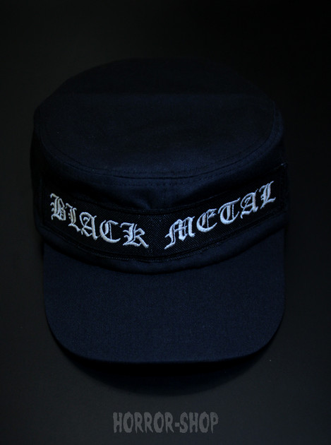 Black Metal -army cap - Horror-Shop verkkokauppa