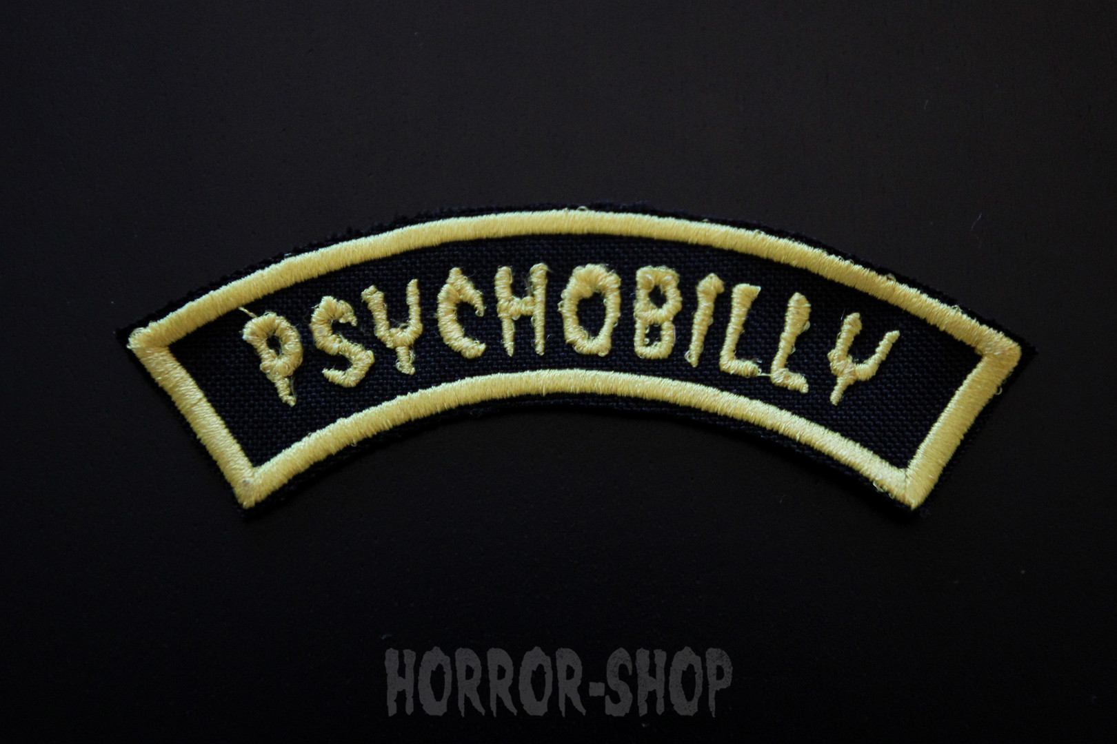 Psychobilly Arch Patch - Horror-Shop verkkokauppa