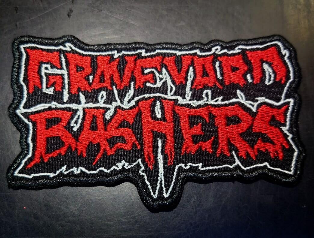Graveyard Bashers new logo red - Horror-Shop verkkokauppa