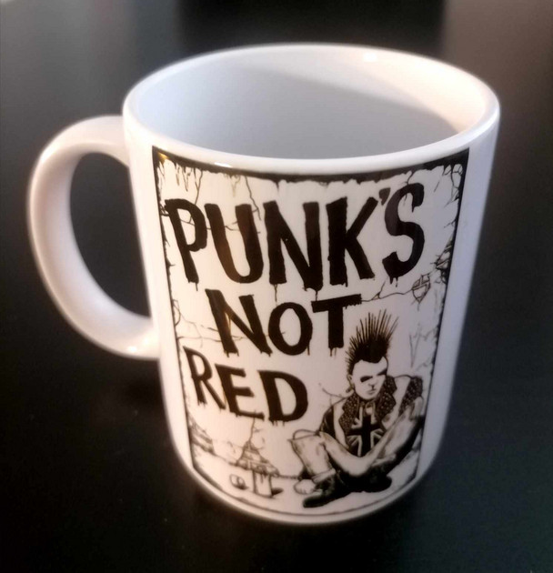 Punks not red mug - Horror-Shop verkkokauppa