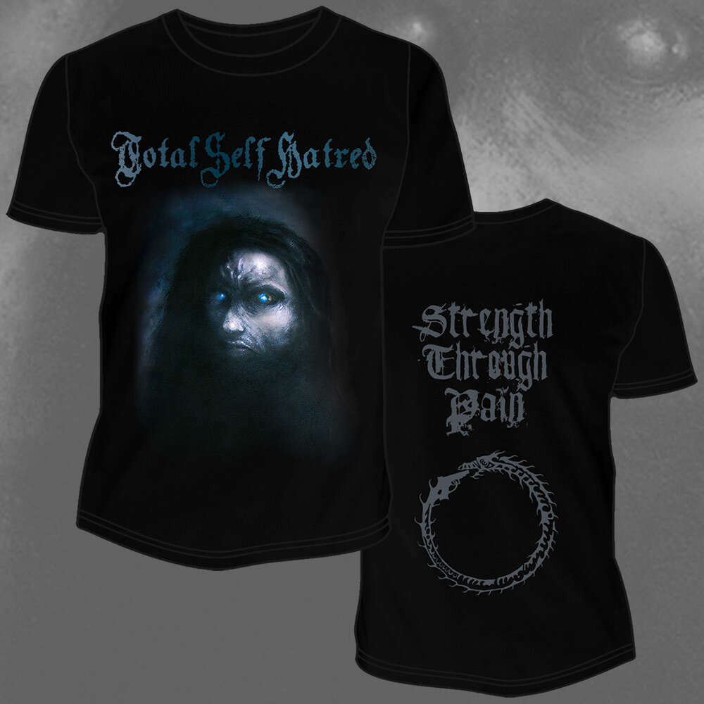 Totalselfhatred Totalselfhatred 2018 t-shirt black - Horror-Shop verkkokauppa