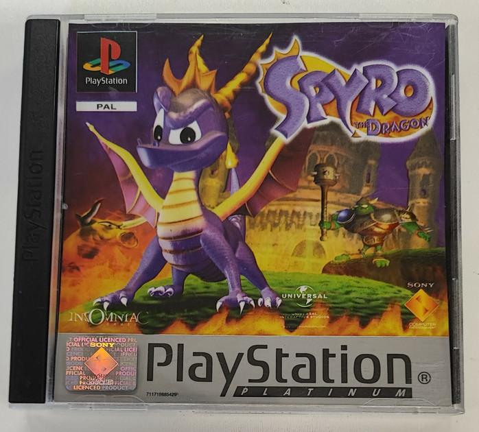 Spyro The Dragon (PS1 Platinum) - Pelivaari