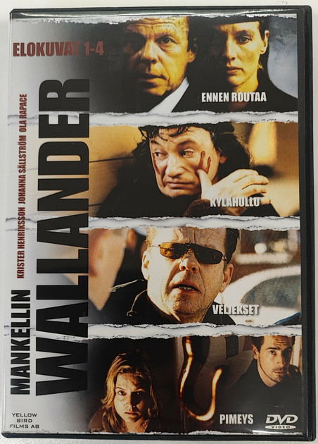 Wallander - Elokuvat 1-4 (DVD) - Pelivaari