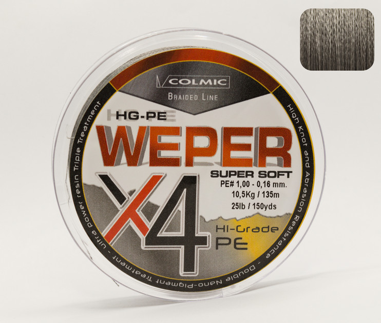 Weper X4 Harmaa 0,35mm 27,2kg 135m – Verkkokauppa