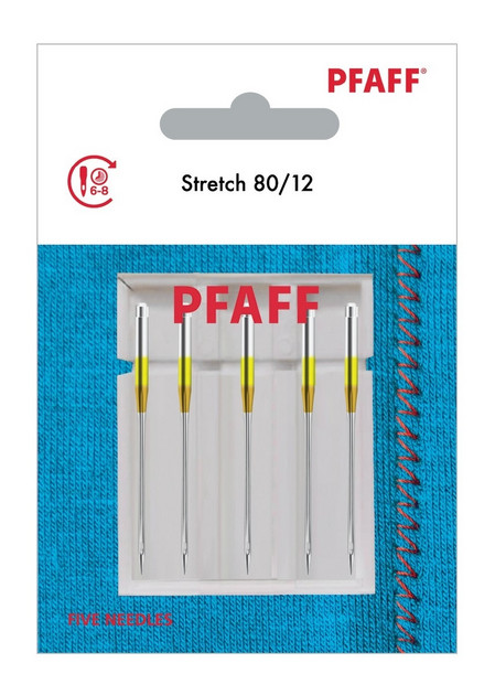 Pfaff Stretch neula, koko 80, 5 kpl - Verkkokauppa