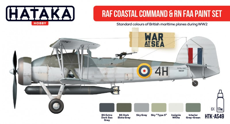 RAF Coastal Command & RN FAA Paint Set