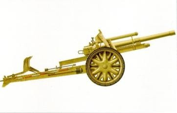 German FH18 10.5 cm Howitzer 1/35