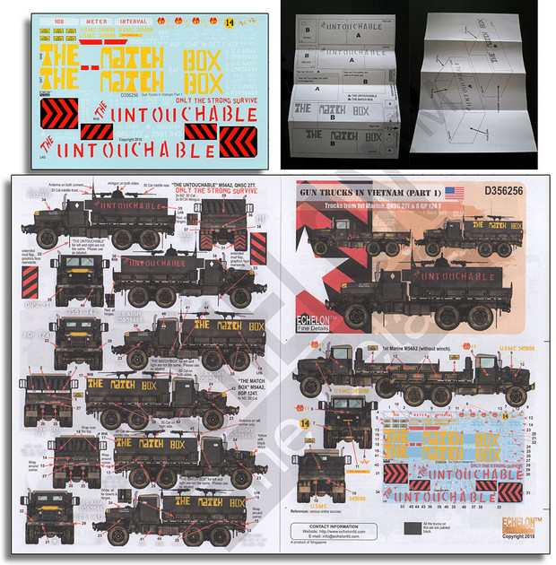 M54 Gun trucks in Vietnam Part.1 1/35