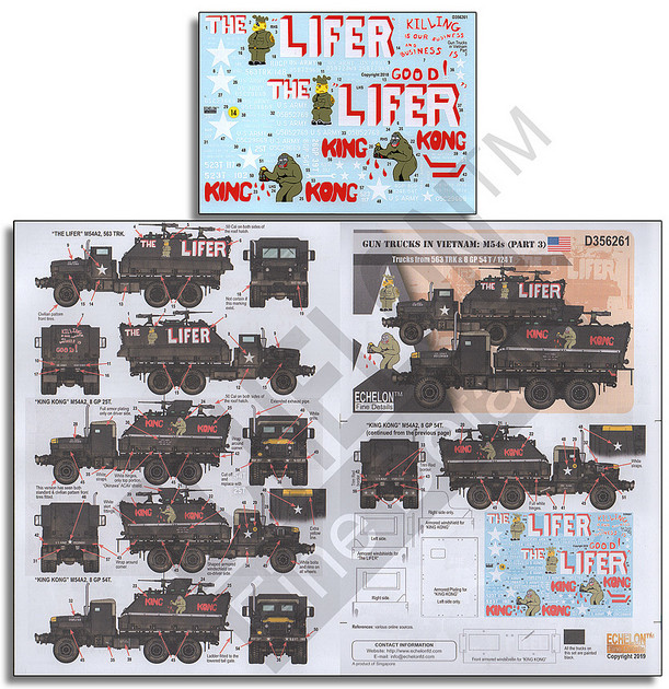 M54 Gun trucks in Vietnam Part.3 1/35