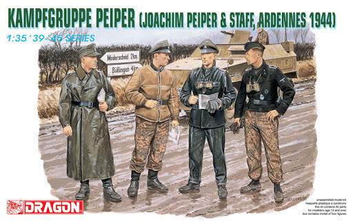Kampfgruppe Peiper (Joachim Peiper & Staff, Ardennes 1944) 1/35