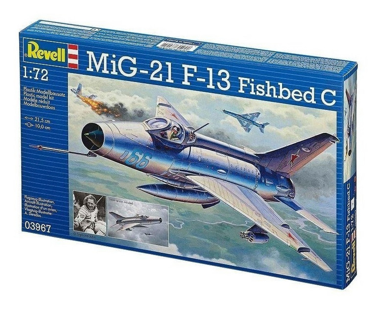 MiG-21F-13 (Merkinnät Suomen Ilmavoimien koneelle) 1/72
