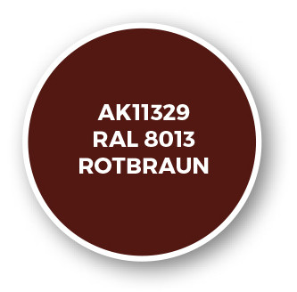 RAL 8013 Rotbraun
