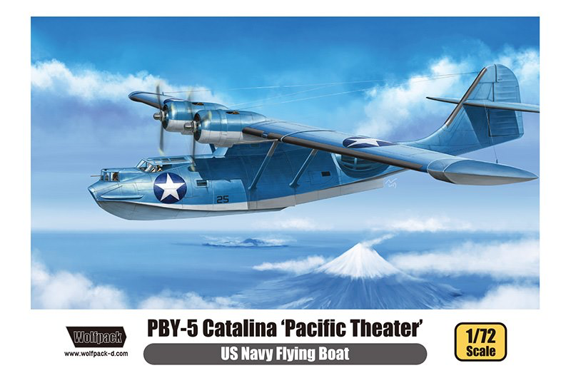 PBY 5 Catalina US Navy Flying Boat Pacific Theatre 1/72