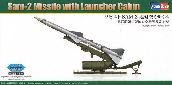 Sam-2 Missile with Launcher Cabin 1/72