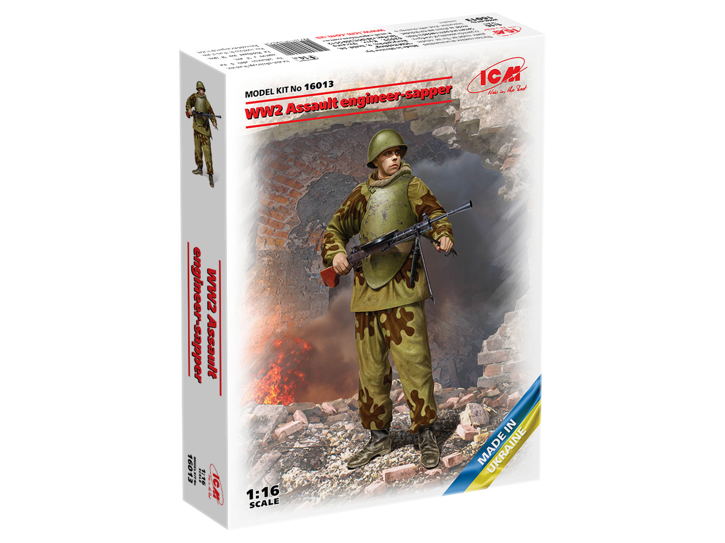 Soviet Assault Engineer-Sapper WWII 1/16