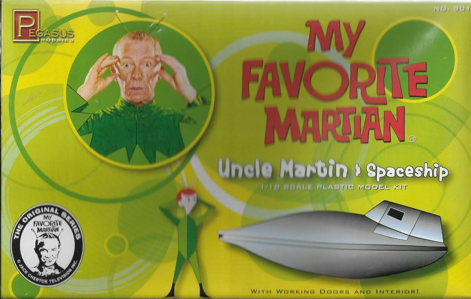 My Favorite Martian, Uncle Martin & Spaceship 1/18