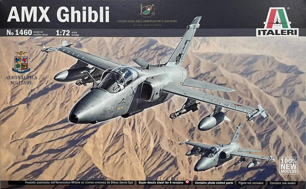 AMX Ghibli Ground Attack Aircraft 1/72