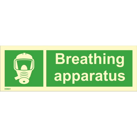 Breathing apparatus - Safety signs - Imo signs - Imomerkit.fi - IMOMERKIT