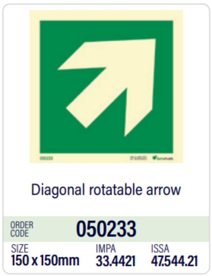 Suuntanuoli oikealle viistoon ylös - Opaste- ja ohjausmerkit ...