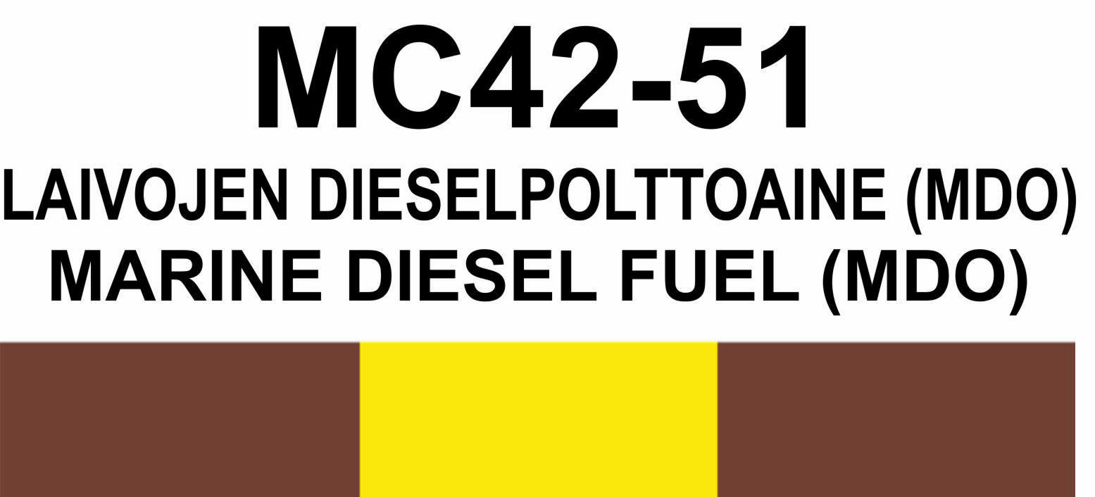 MC42‑51 Laivojen dieselpolttoaine (MDO) | Marine diesel fuel (MDO ...