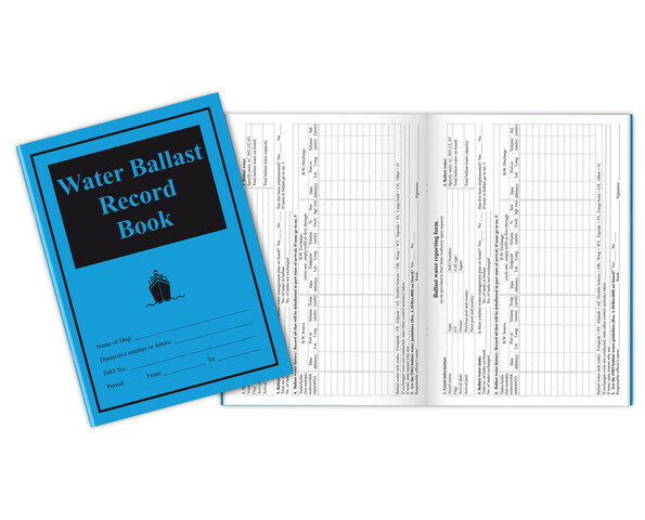 Water Ballast Record Book - IMOMERKIT