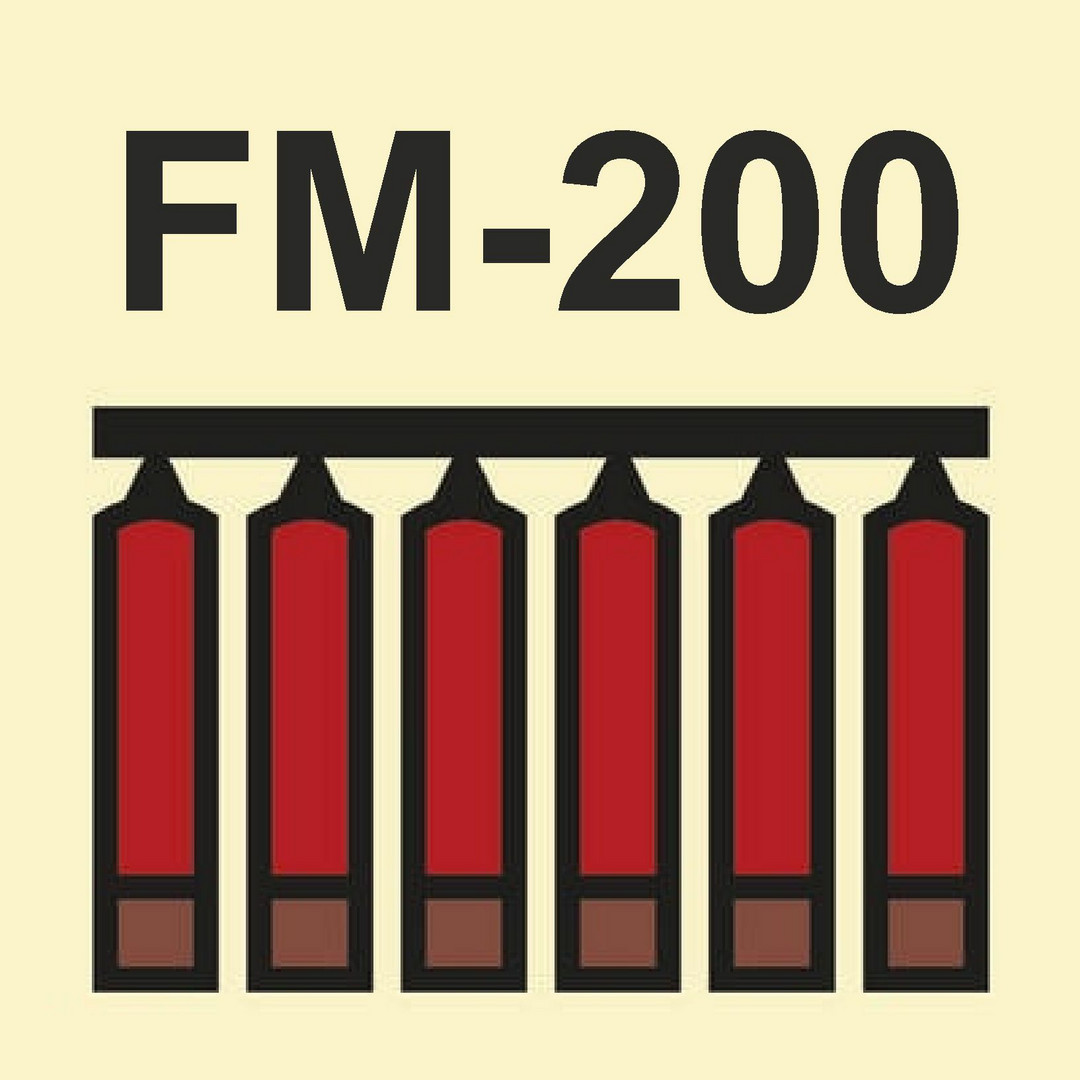 FM-200 fixed fire extinguishing - Fire control symbols ISO 17631 - Imo ...