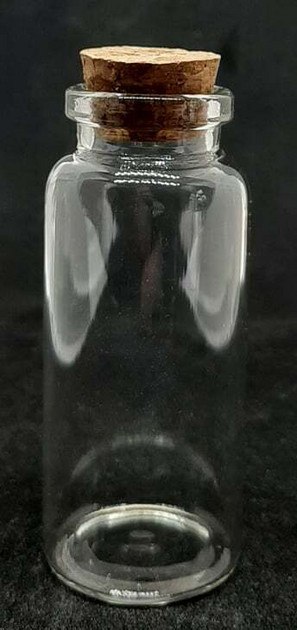 Lasi Pullo iso - Valkoisen Noidan Puoti