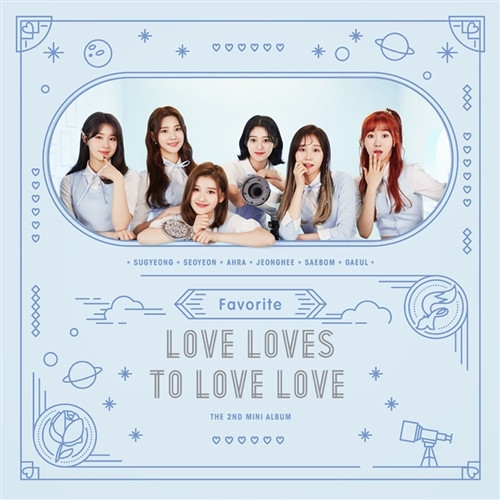 FAVORITE - LOVE LOVES TO LOVE LOVE (2ND MINI ALBUM) - ONNIGOM