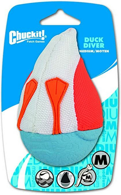 Chuckit Amphibious Duck Diver Medium - Koirapalvelu Origo