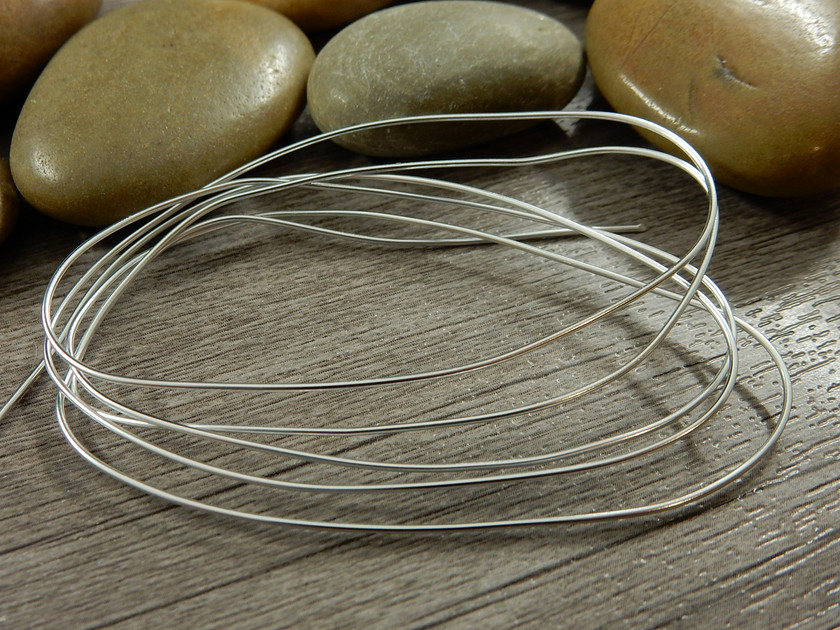 Alumiinilanka, 0.8mm, hopea, 1m - Korunosia.fi