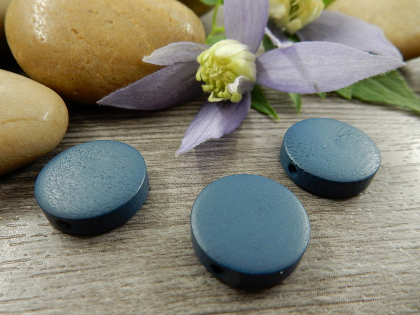 Puuhelmi, 15mm, petrooli, 1kpl - Korunosia.fi