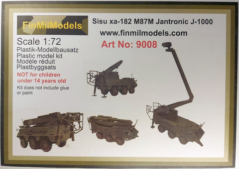 FinMilModels 1/72 Sisu xa-182 M87M Jantronic J-1000 - Harrasteässä