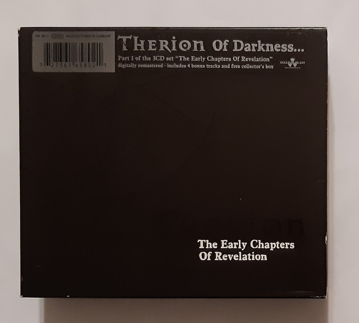 Therion: The Early Chapters Of Revelation (3CD) - LOYTOLAARI