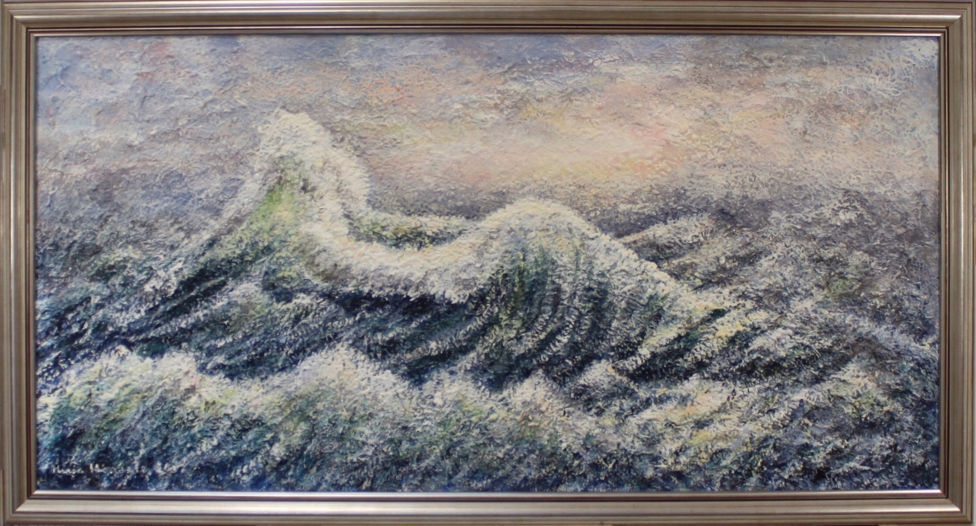 90. Myrskyävä meri - Merja Honkala Art