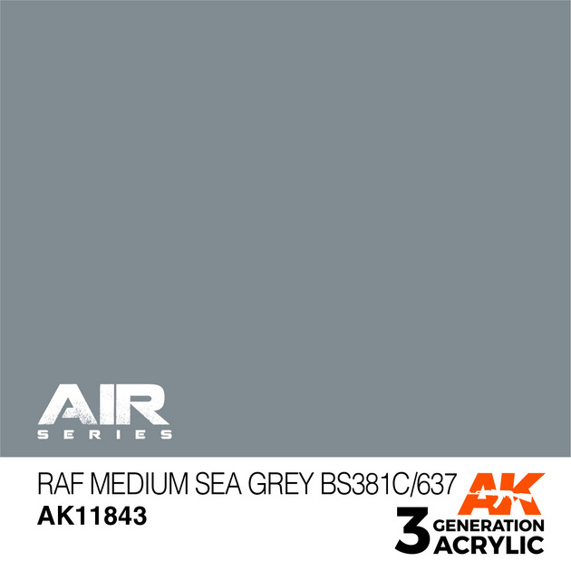 RAF Medium Sea Grey BS381C/637 – AIR – Manse Models