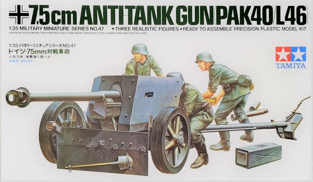 German 75mm Anti-Tank Gun – Manse Models