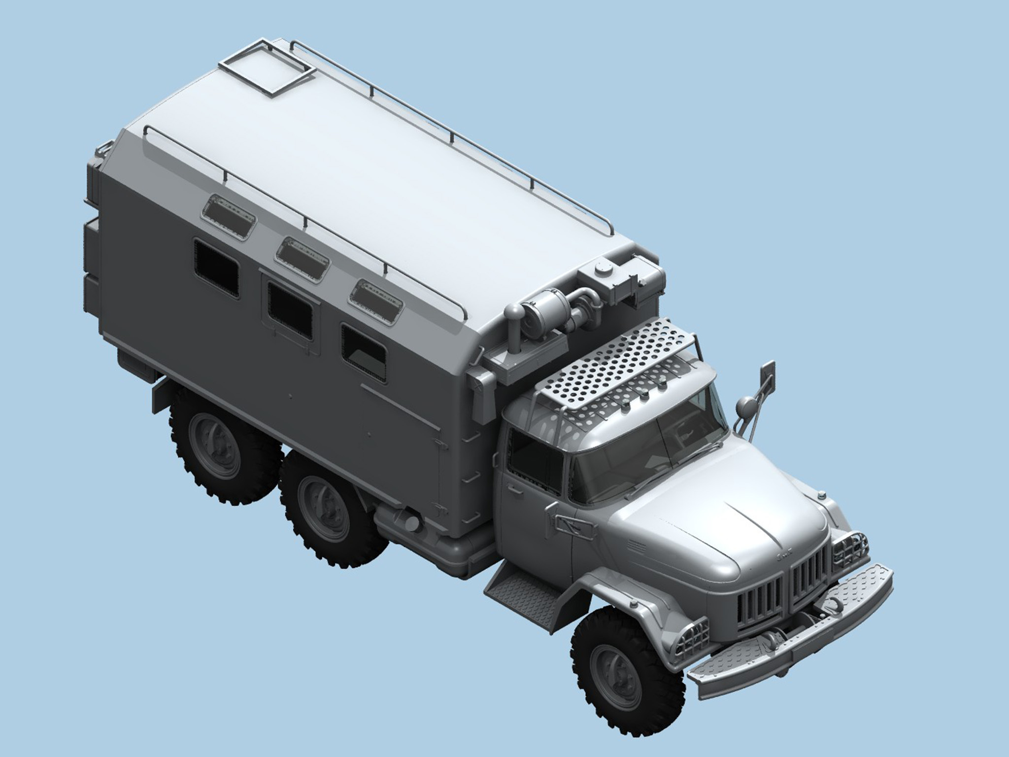 ZiL-131 KShM Command vehicle – Manse Models