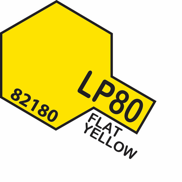TAMIYA LACQUER PAINT LP-80 FLAT YELLOW (FLAT) – Manse Models