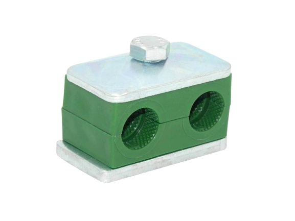 Putkenkiinnitin 2xDN18 - EP-hydrauliikka